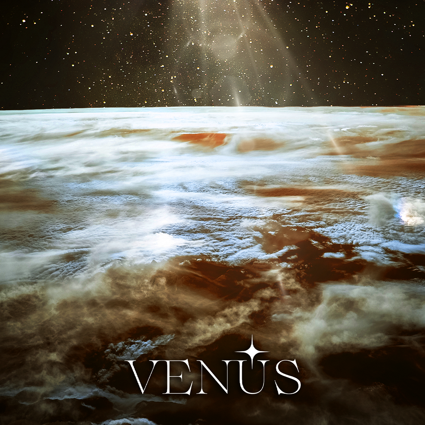 Planet Venus Atmosphere Layers