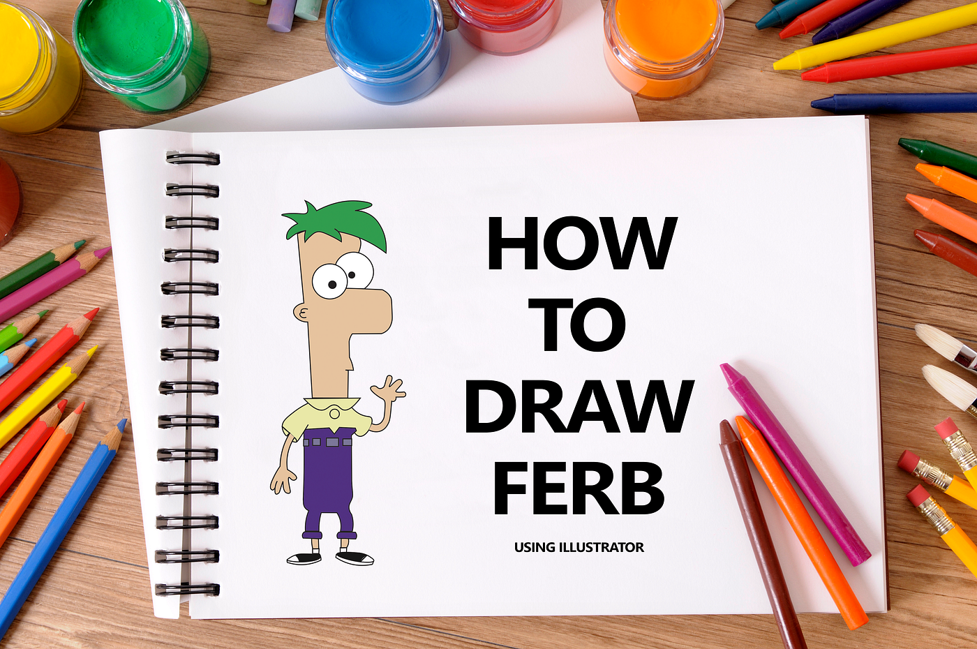 Phineas And Ferb Drawing Step By Step
