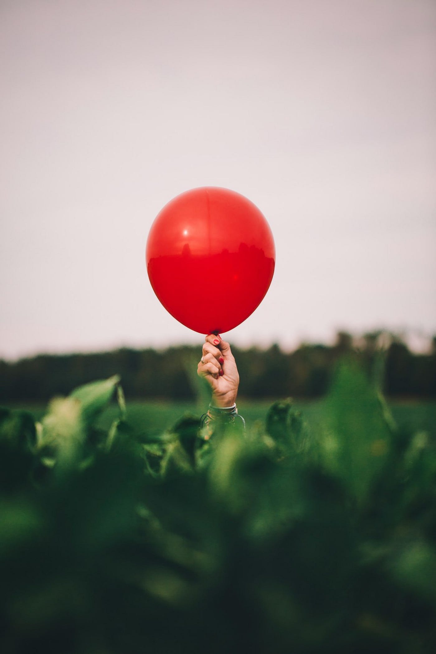 Red Balloon Popping