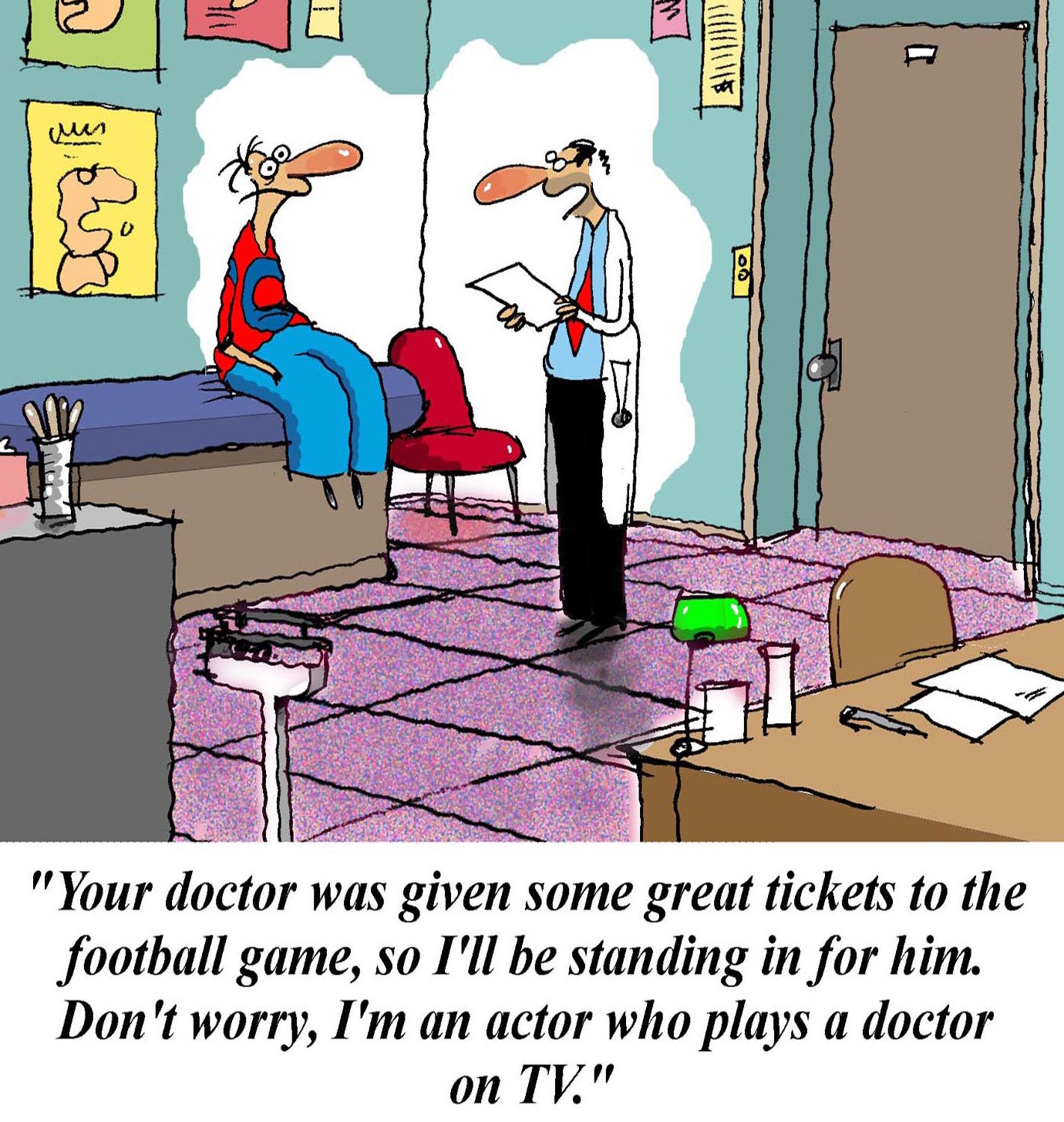 Jubelnde Fans Cartoon