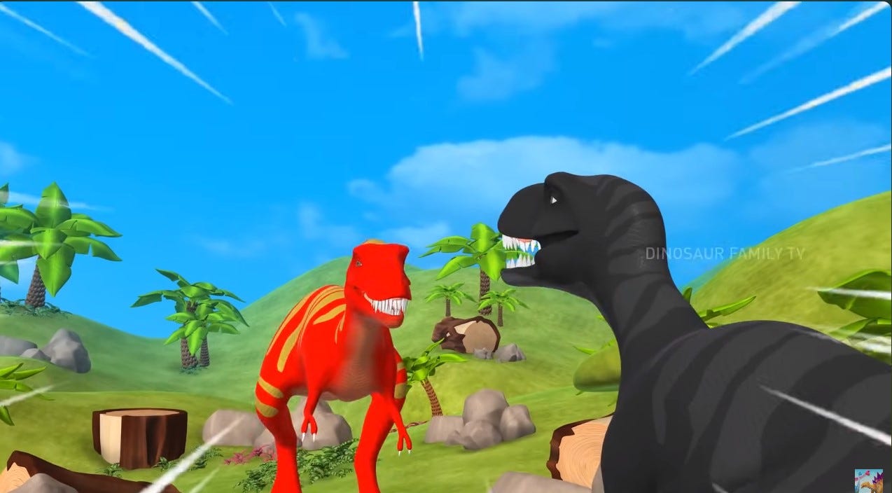 Jurassic Park Dinosaur Battles T Rex