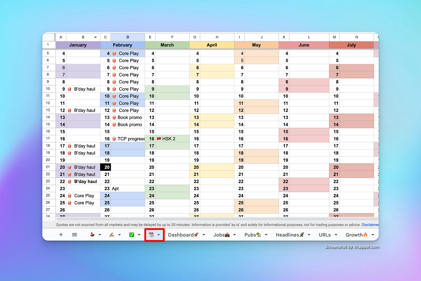 How To Organize Your Life Using 1 Simple Spreadsheet In Organize Your