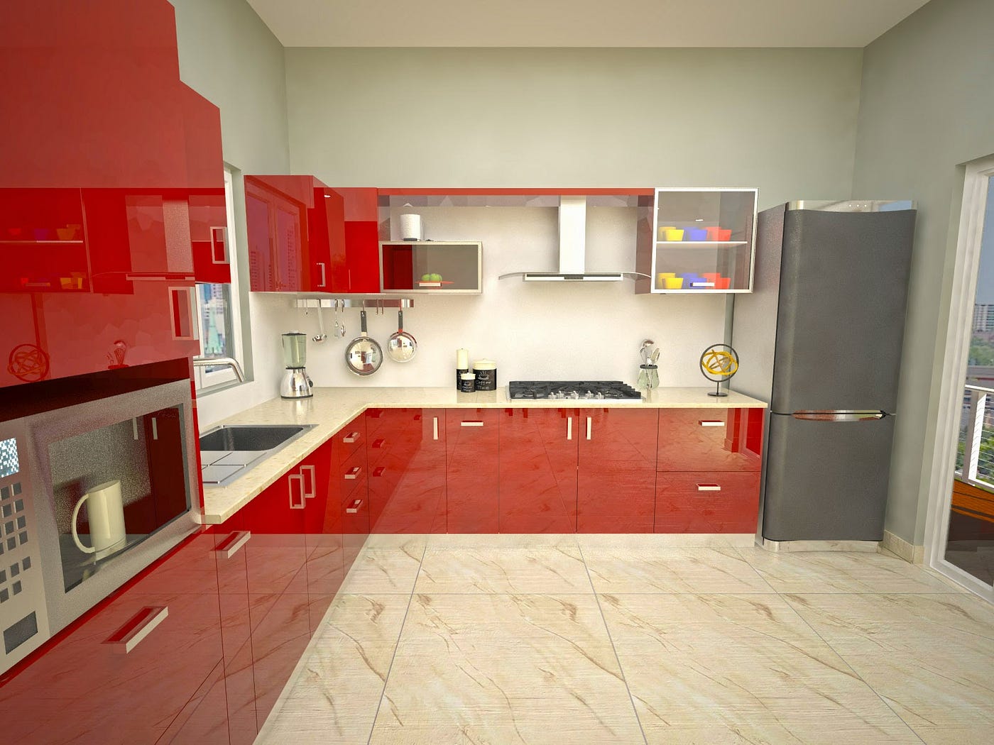 Hi Tech Kitchen Designs