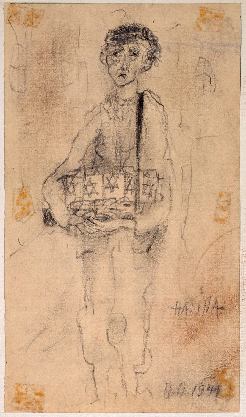 Ghettos Holocaust Drawing