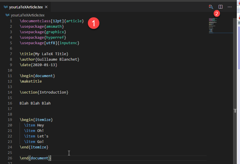 Latex916visual Studio Code Latex Latex
