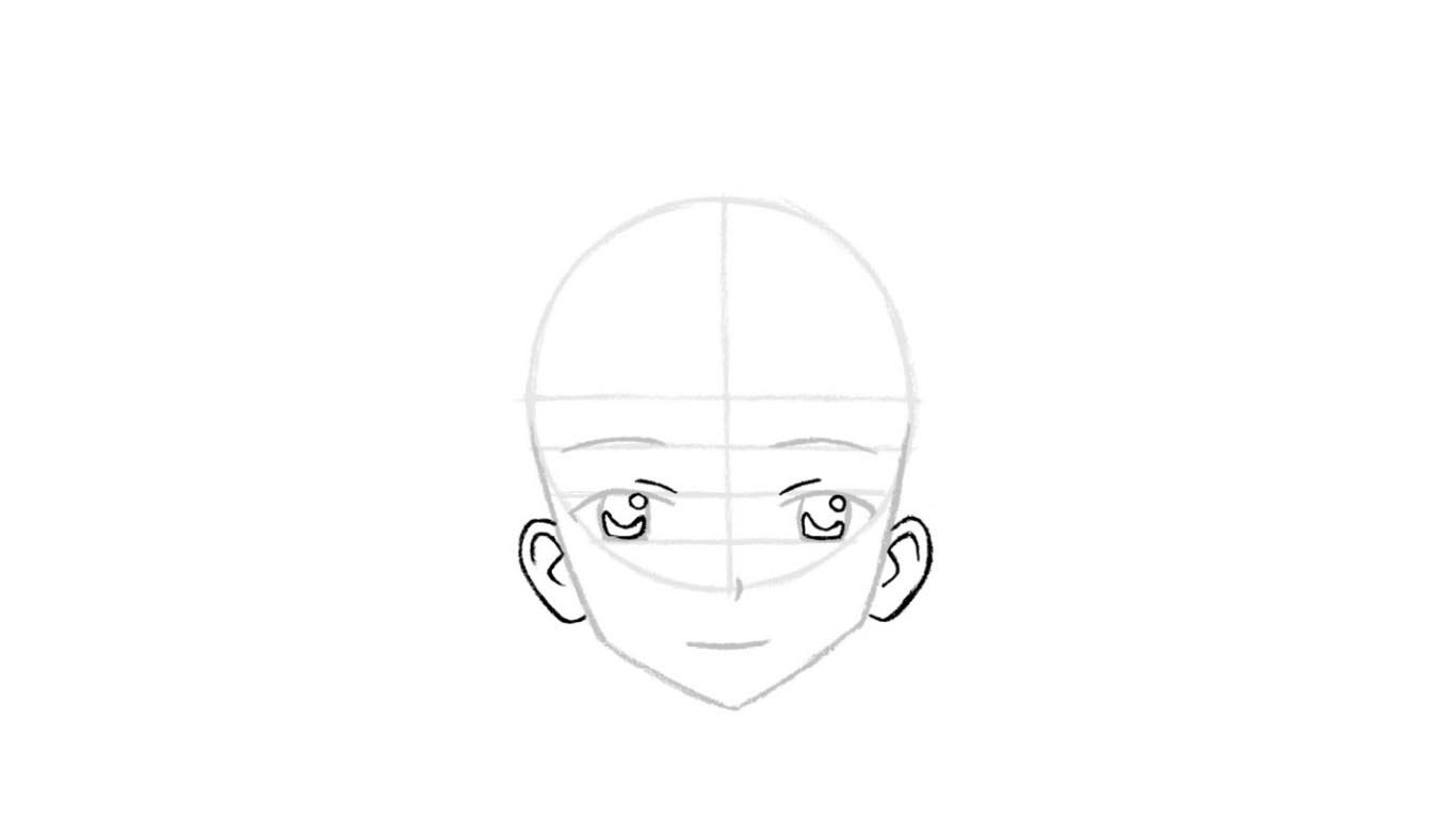 How To Draw An Anime Head Shape