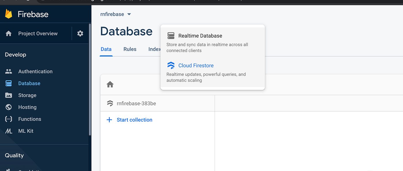 User Auth Process With React Native Firebase Real Time Database