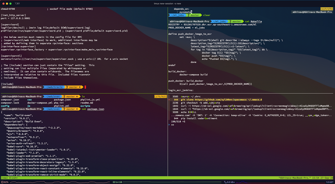 Tmux Status Bar Corrupted After Catting A Binary File How To Reset Unix And Linux Stack 9877