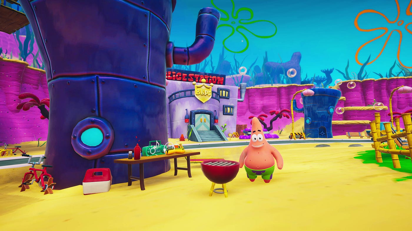Spongebob Squarepants And Patrick Star And Gary