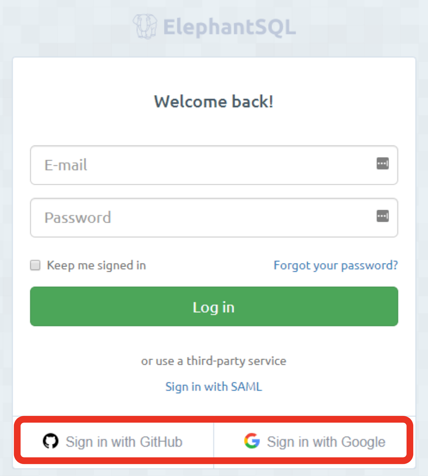 Elephantsql Create Database