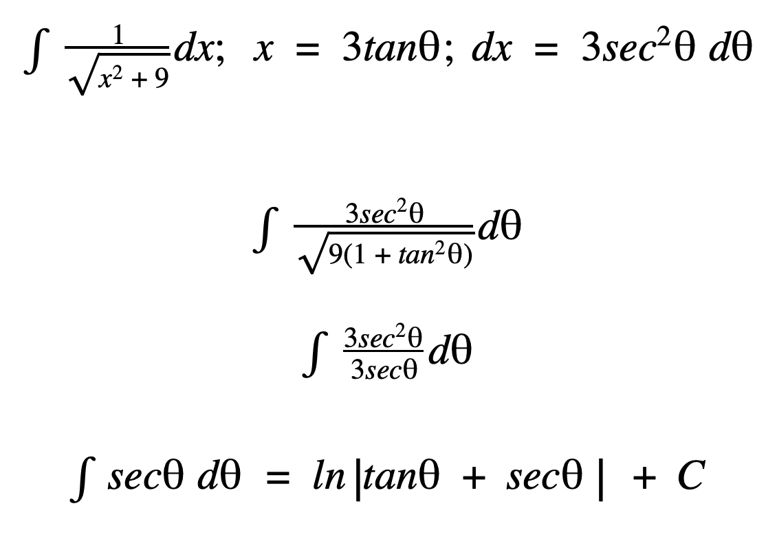 Integration Formulas Substitution Geneseo Math 221 06 Substitution