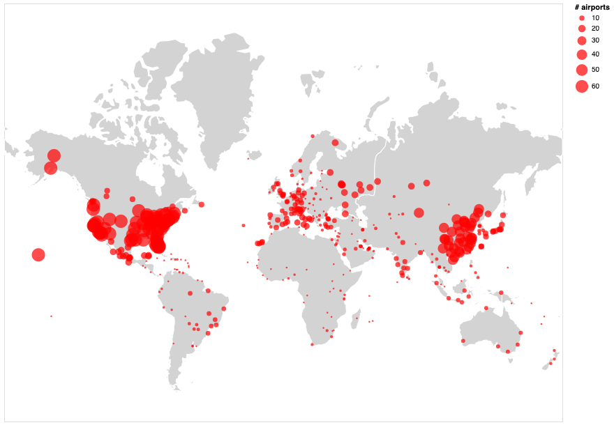 Proportional Point Symbol Map