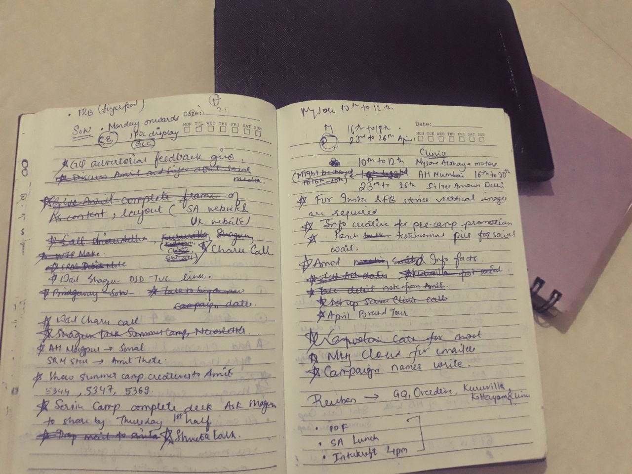 Messy Notebook