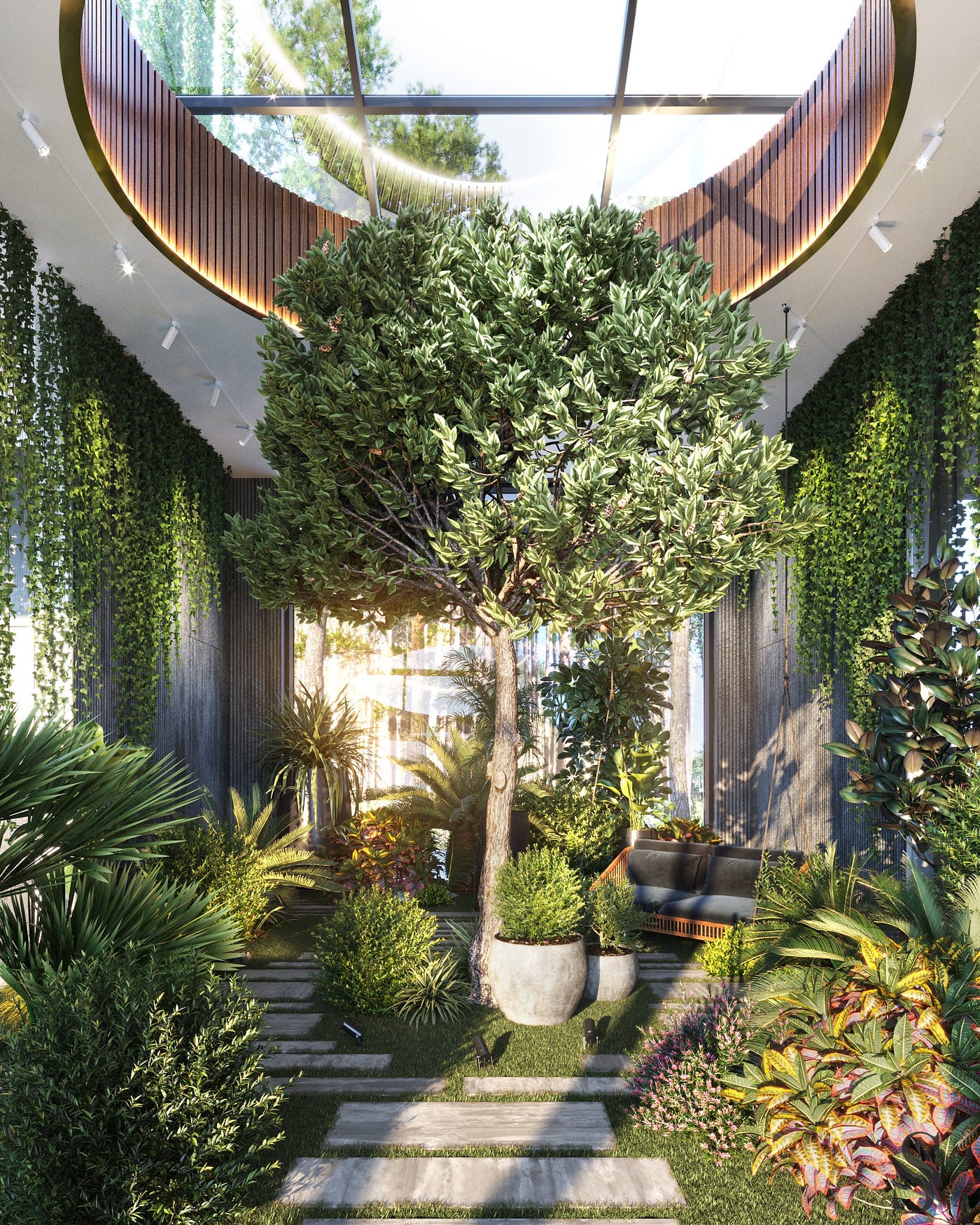 Nature View Landscape House