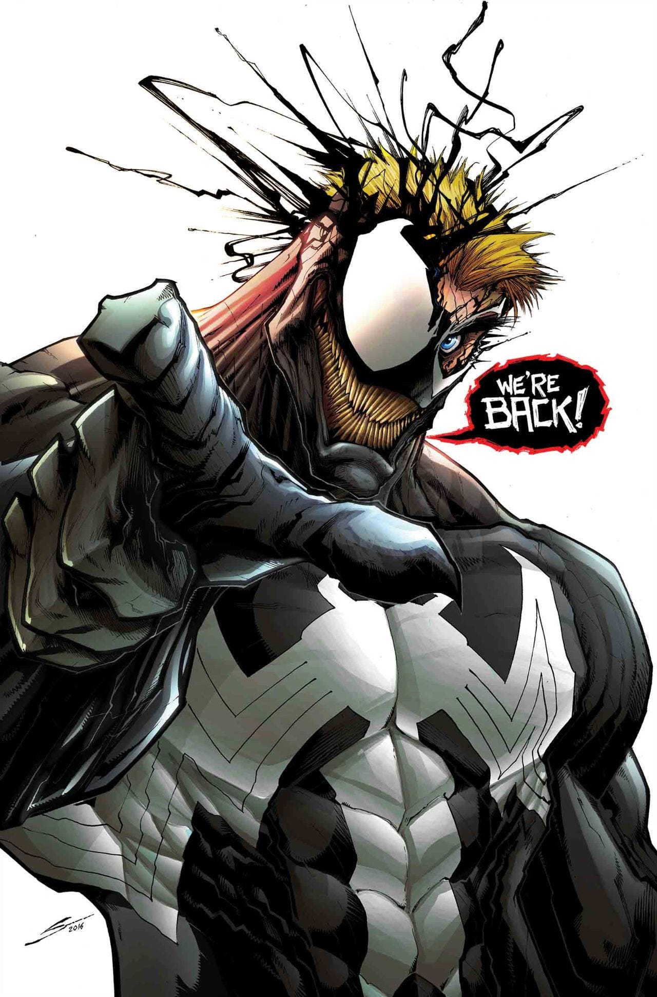 Venom Eddie Brock Comic