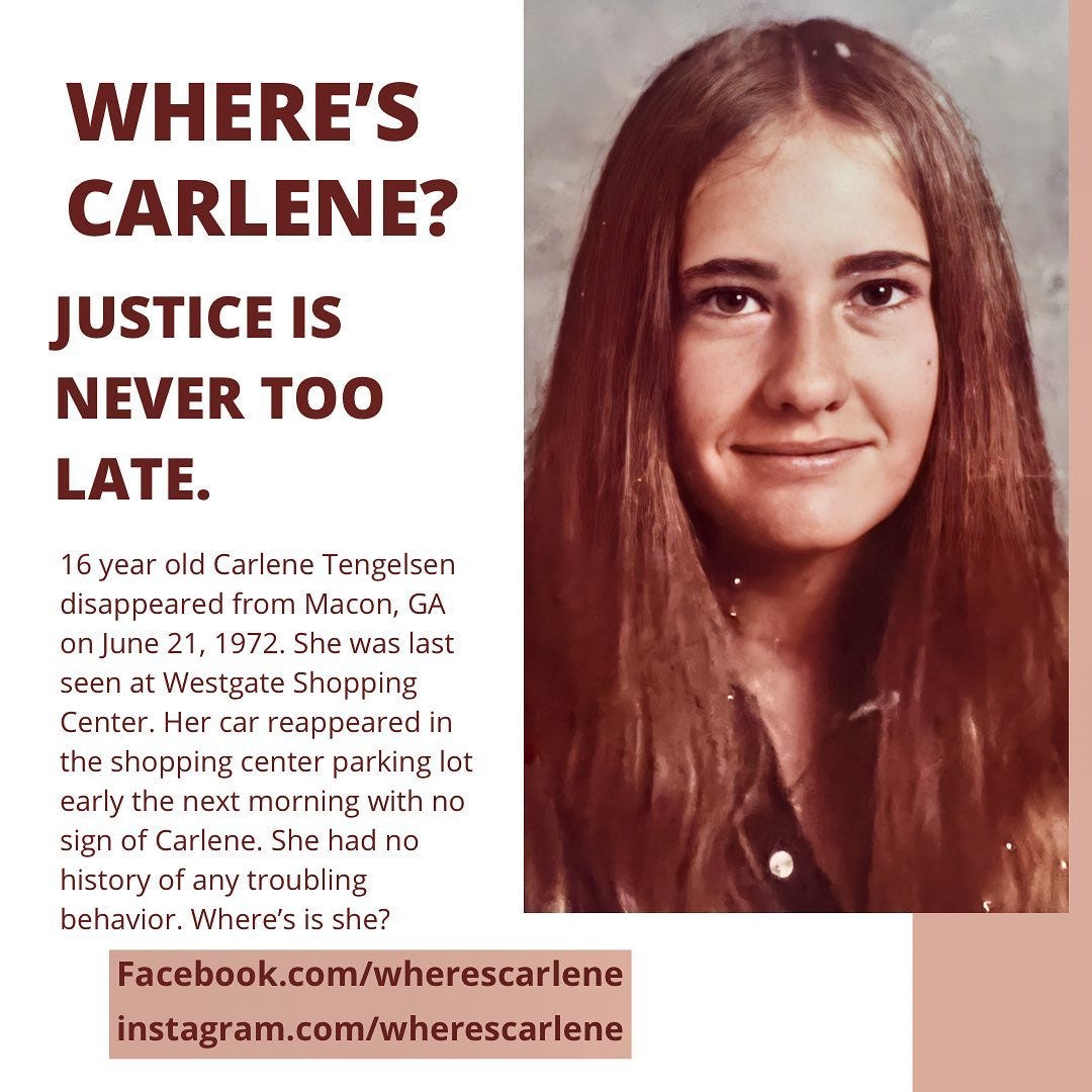 Carlene May's Instagram, Twitter & Facebook on IDCrawl