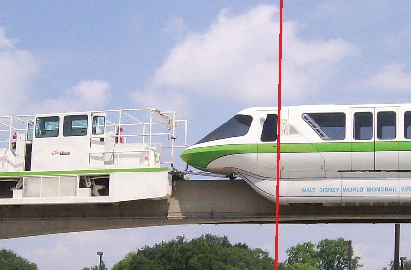 Disney World Monorail Crash