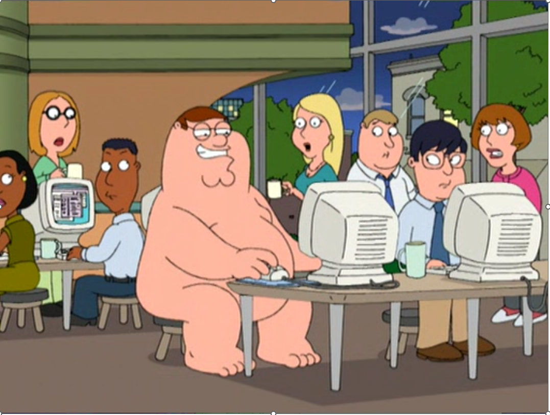 Perhaps Peter Griffin