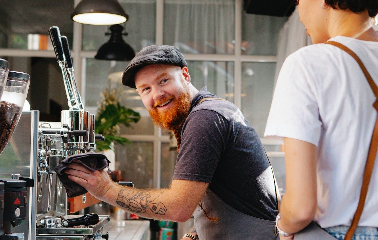 Coffee Barista Hipster