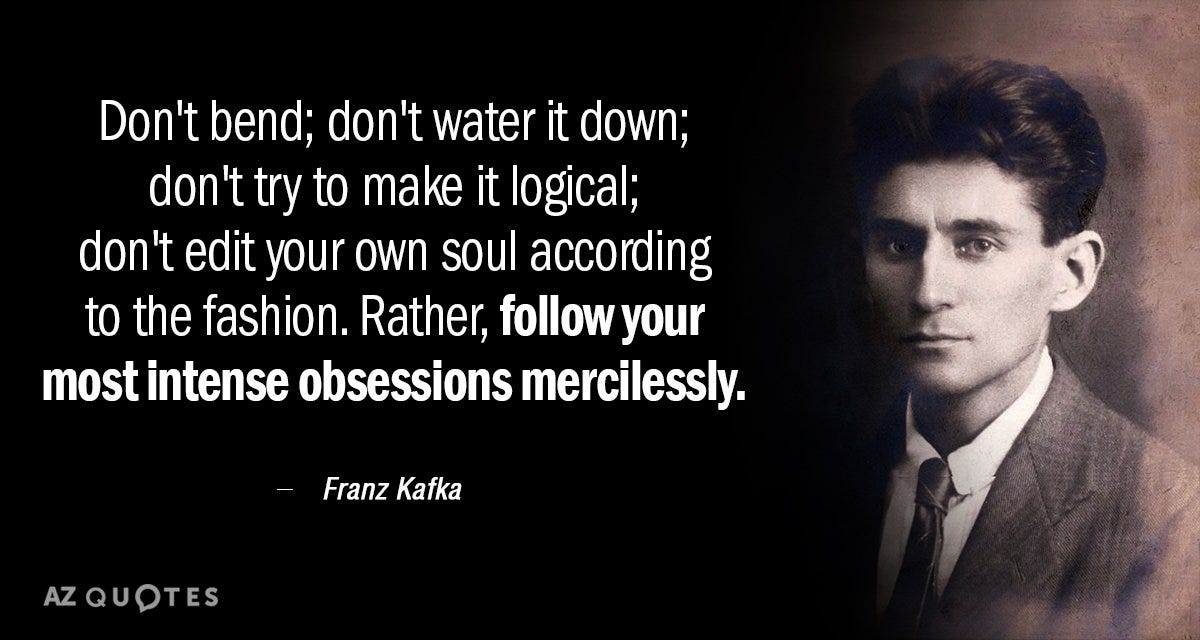 Kafka Quotation Writing Is The Axe