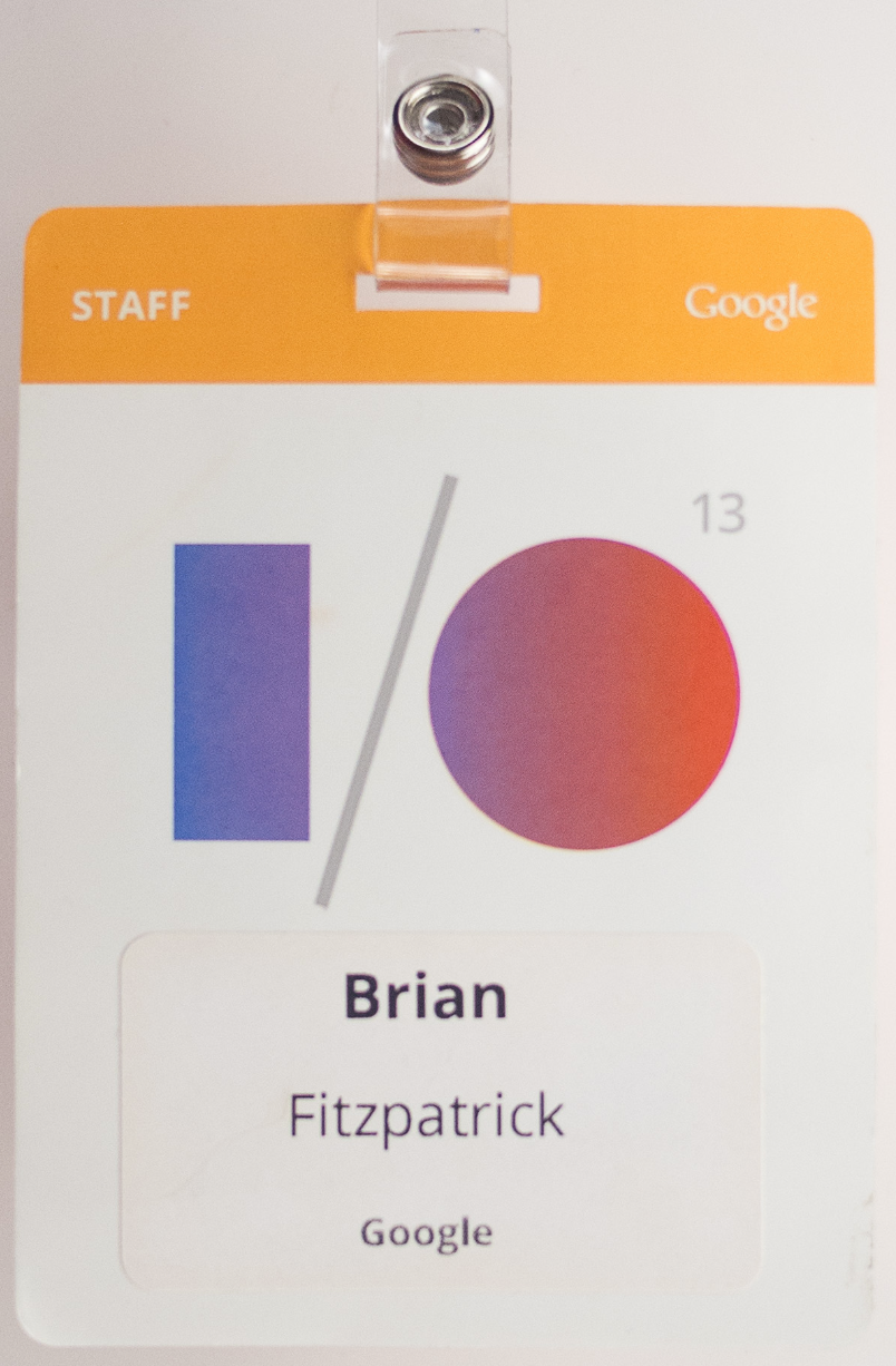 Conference Name Tag Size