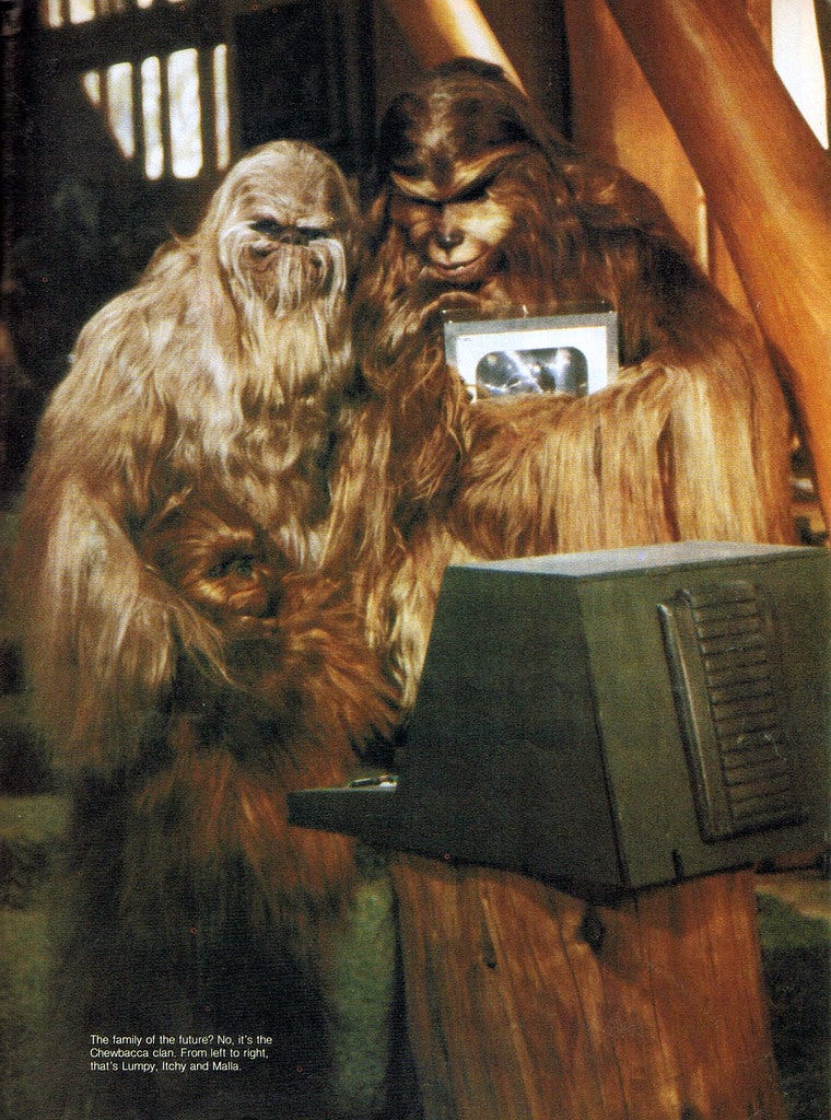 Star Wars Chewbacca Family