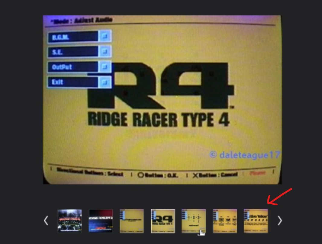 Ridge Racer Game R4 Ridge Racer Type 4 (PS1 NTSC BIN/CUE) + Bonus Disc ...