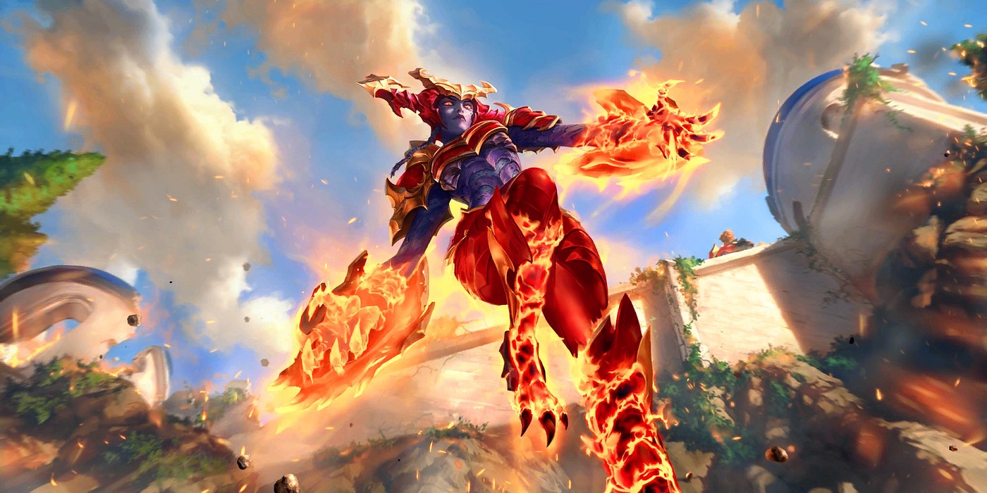 League Of Legends Shyvana Dragon Form