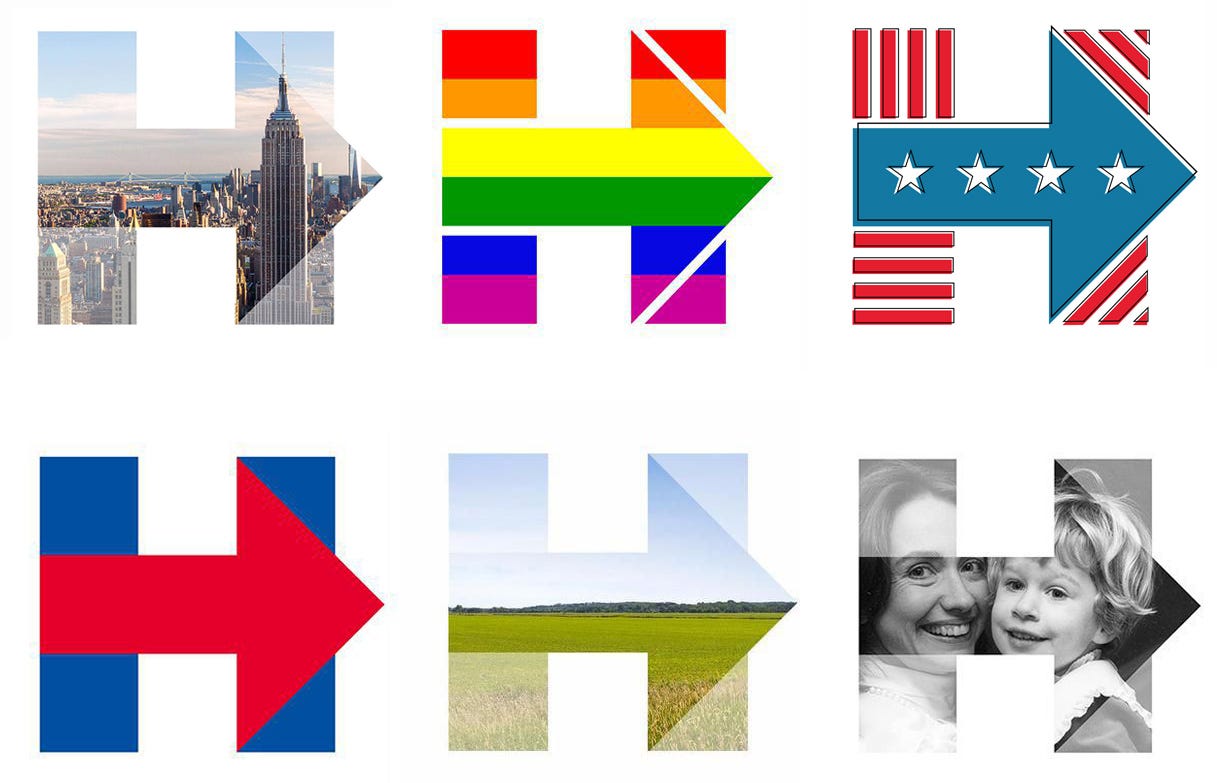 Hillary Clinton New Logo