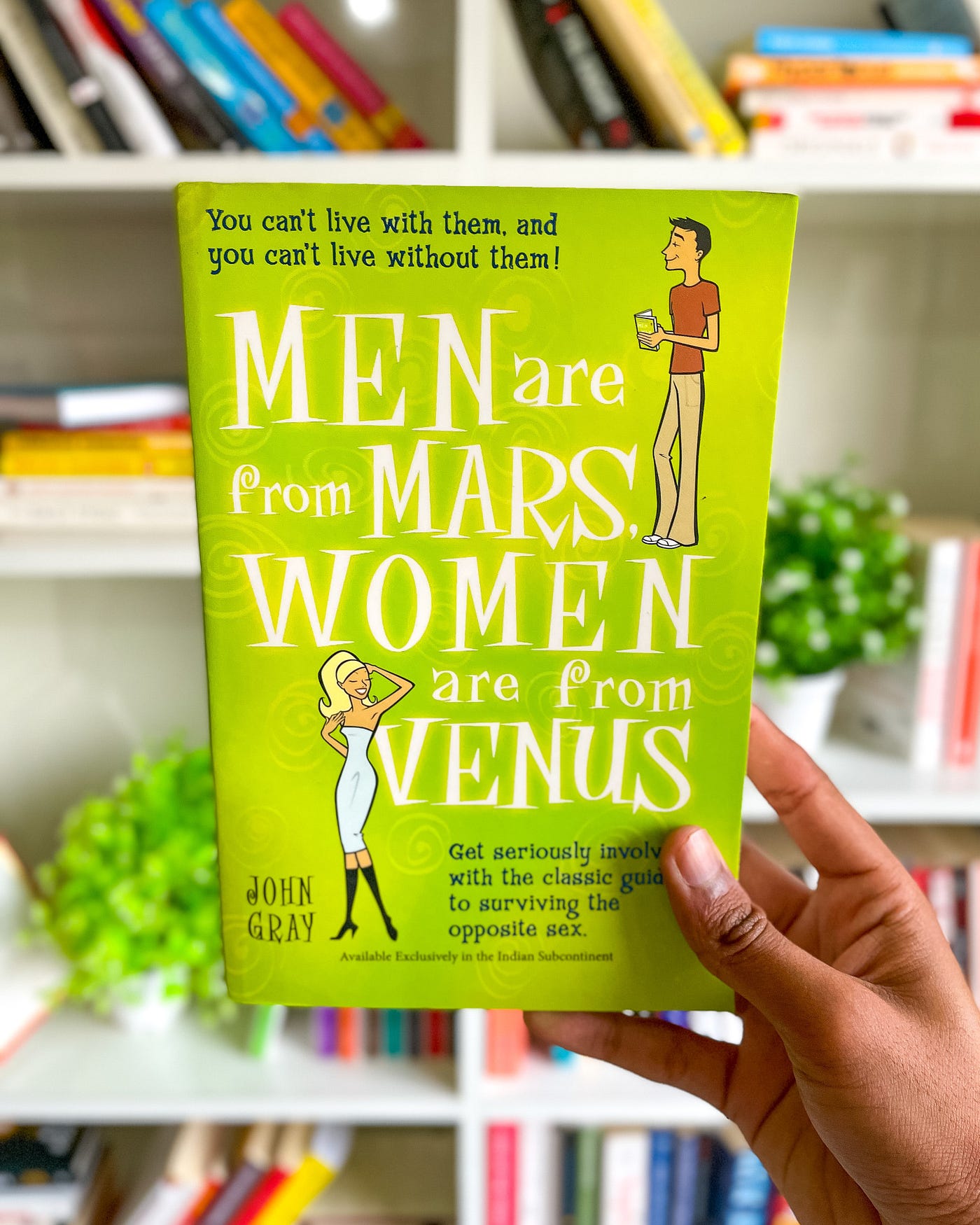 Men Are From Mars Women Are From Venus Book Cover