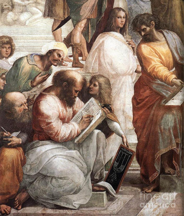 School Of Athens Hypatia The School Of Athens Raphael Sanzio. Who