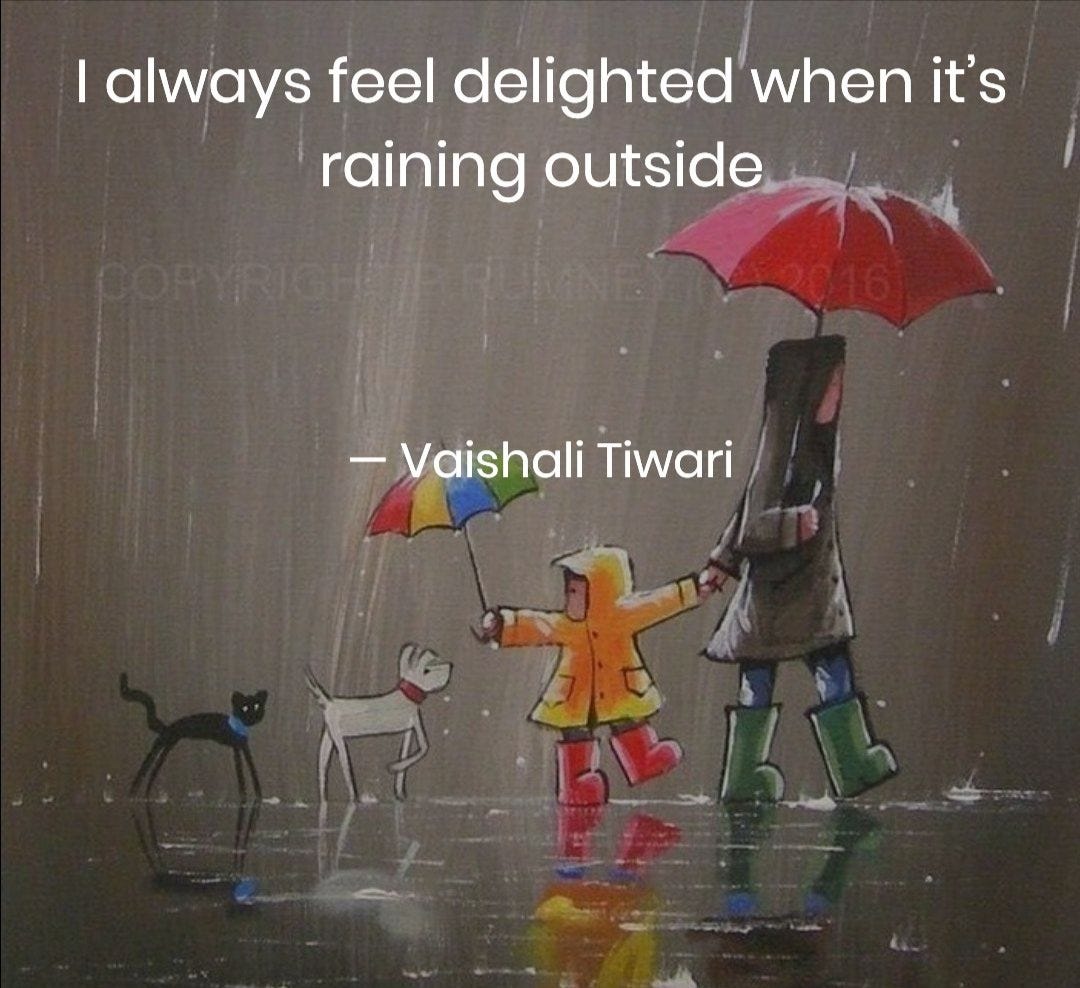 Happy Rain Quotes