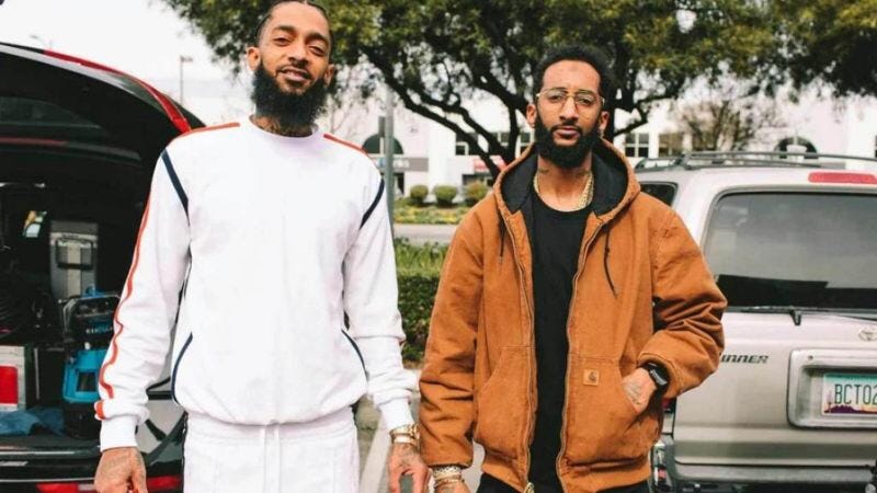 Nipsey Hussle And Black Sam