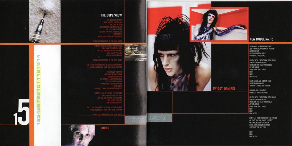 Mechanical Animals Artwork