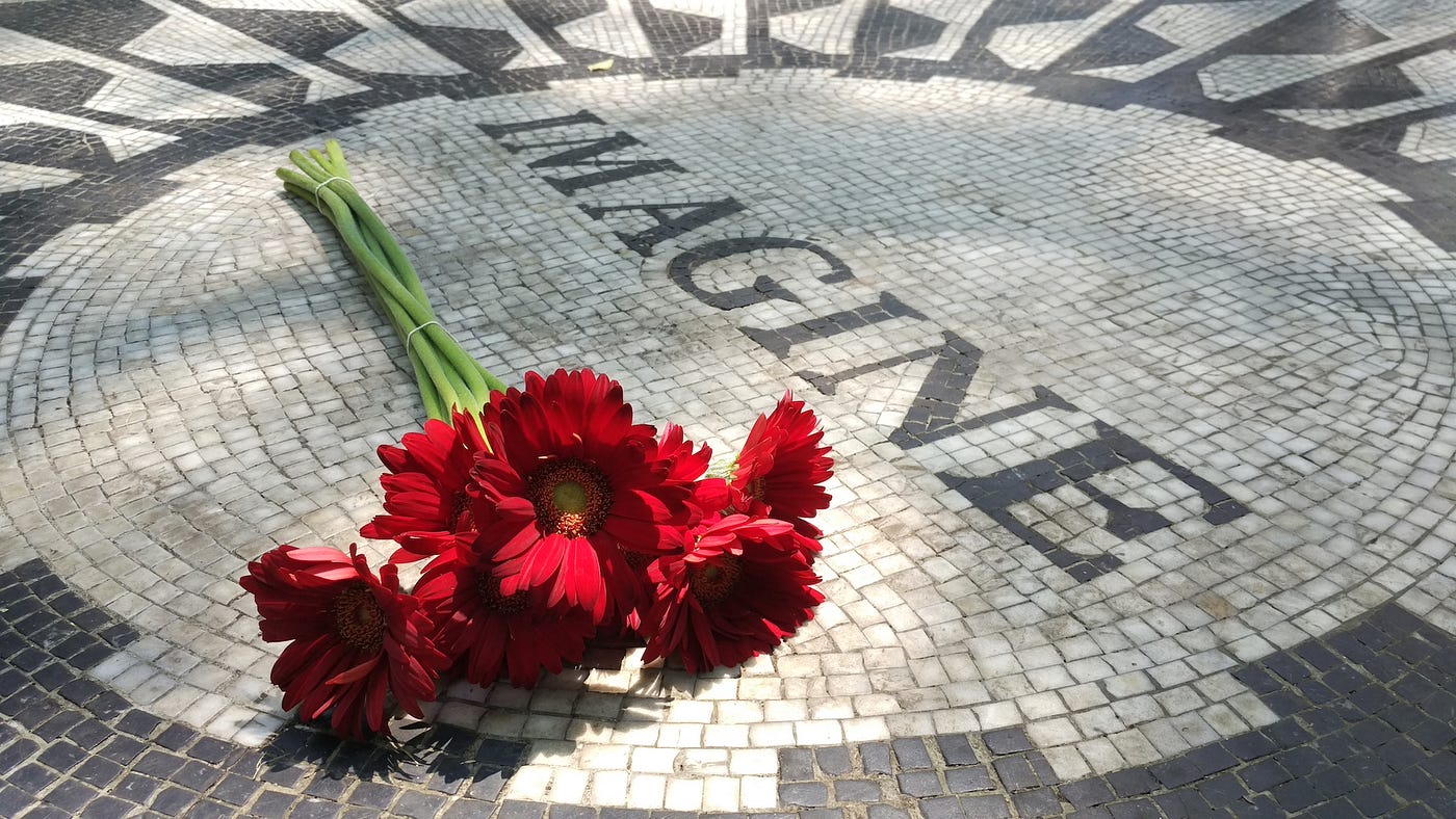 John Lennon Flower