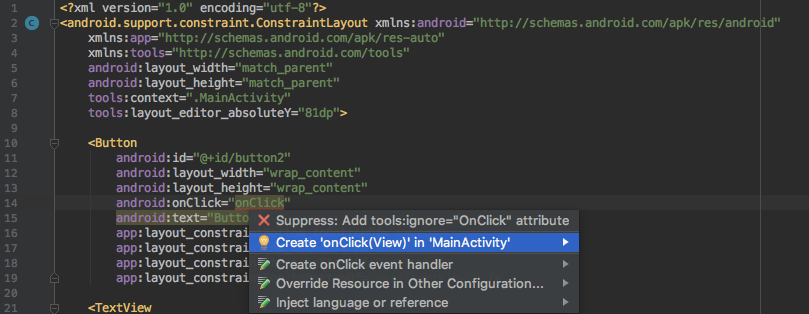 OnClick Android Studio: Hướng dẫn chi tiết và ví dụ minh họa