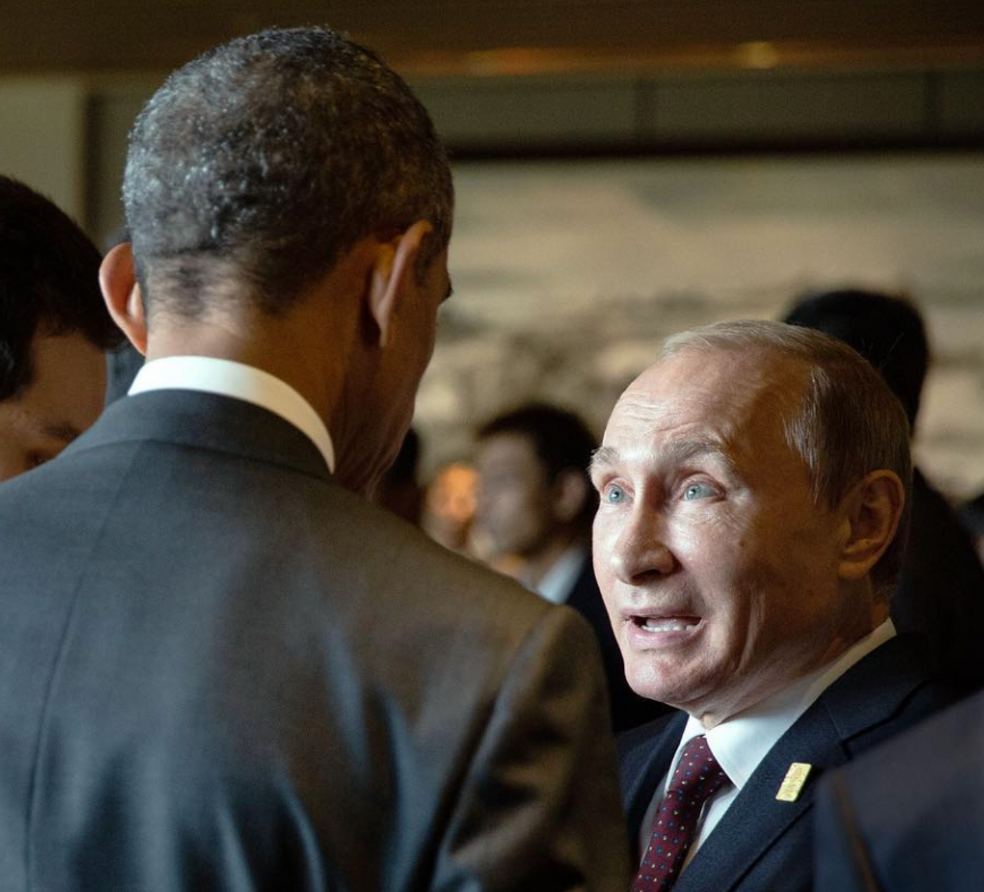 Barack Obama Vs Putin