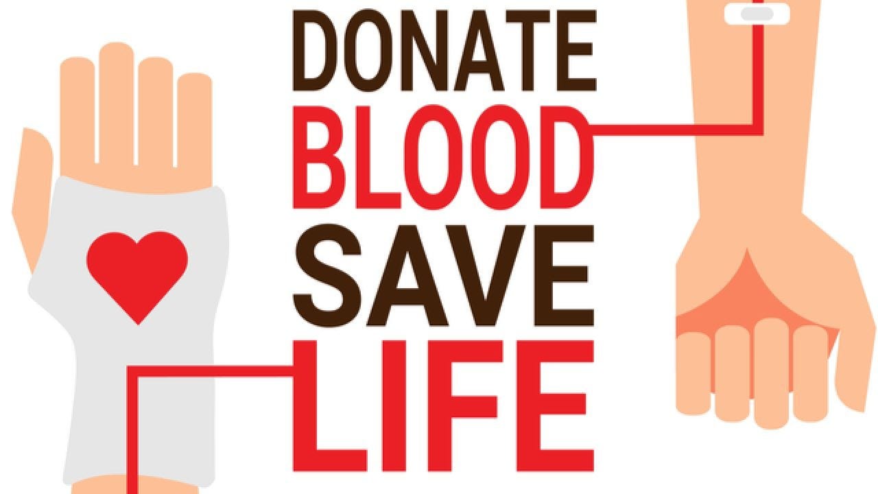 Donate Blood Save Life Logo