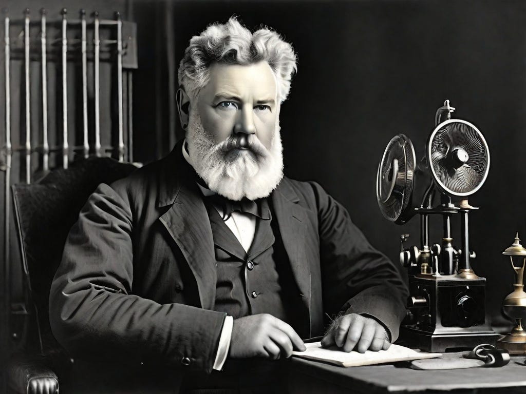 Alexander Graham Bell Telephone Invention
