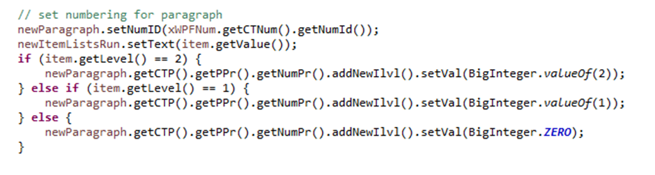 How Do I Add Bullet Points To A Word Document Using Apache Java Read