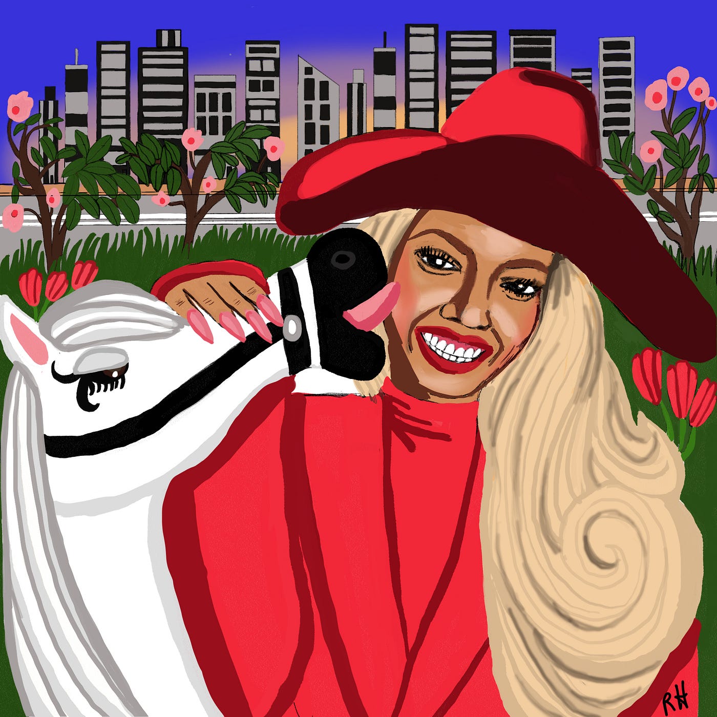 Beyonce Drawing 2024