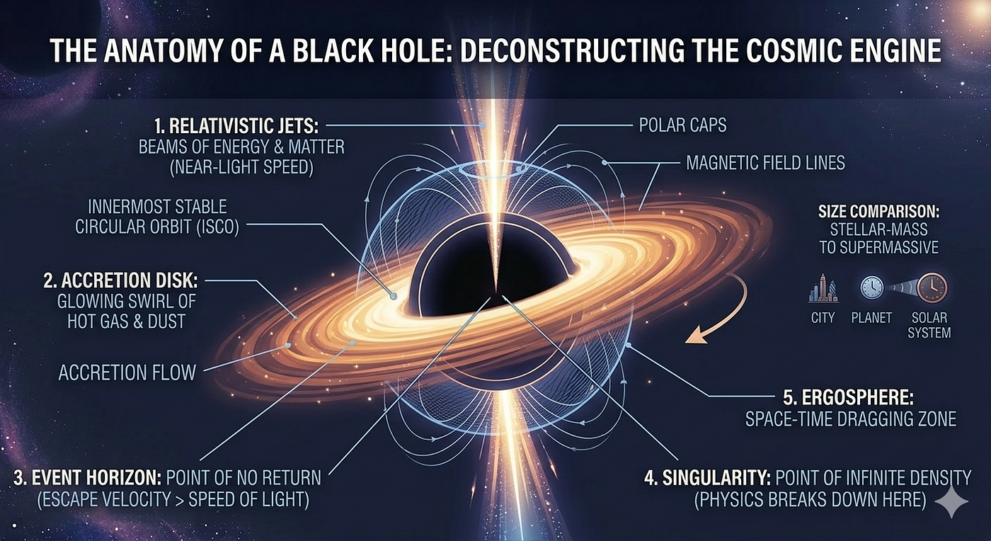 Anatomy Of A Black Hole