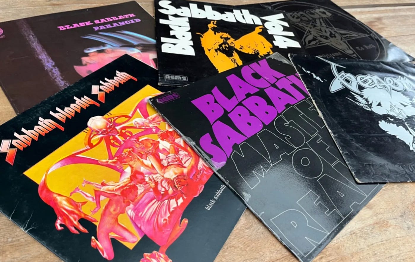 Drew Struzan Album Covers Black Sabbath