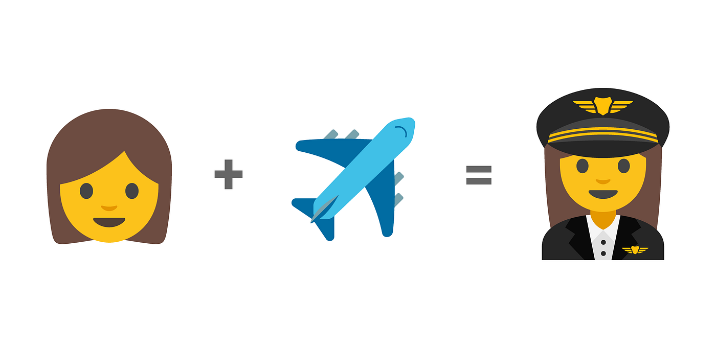Flight Attendant Emoji