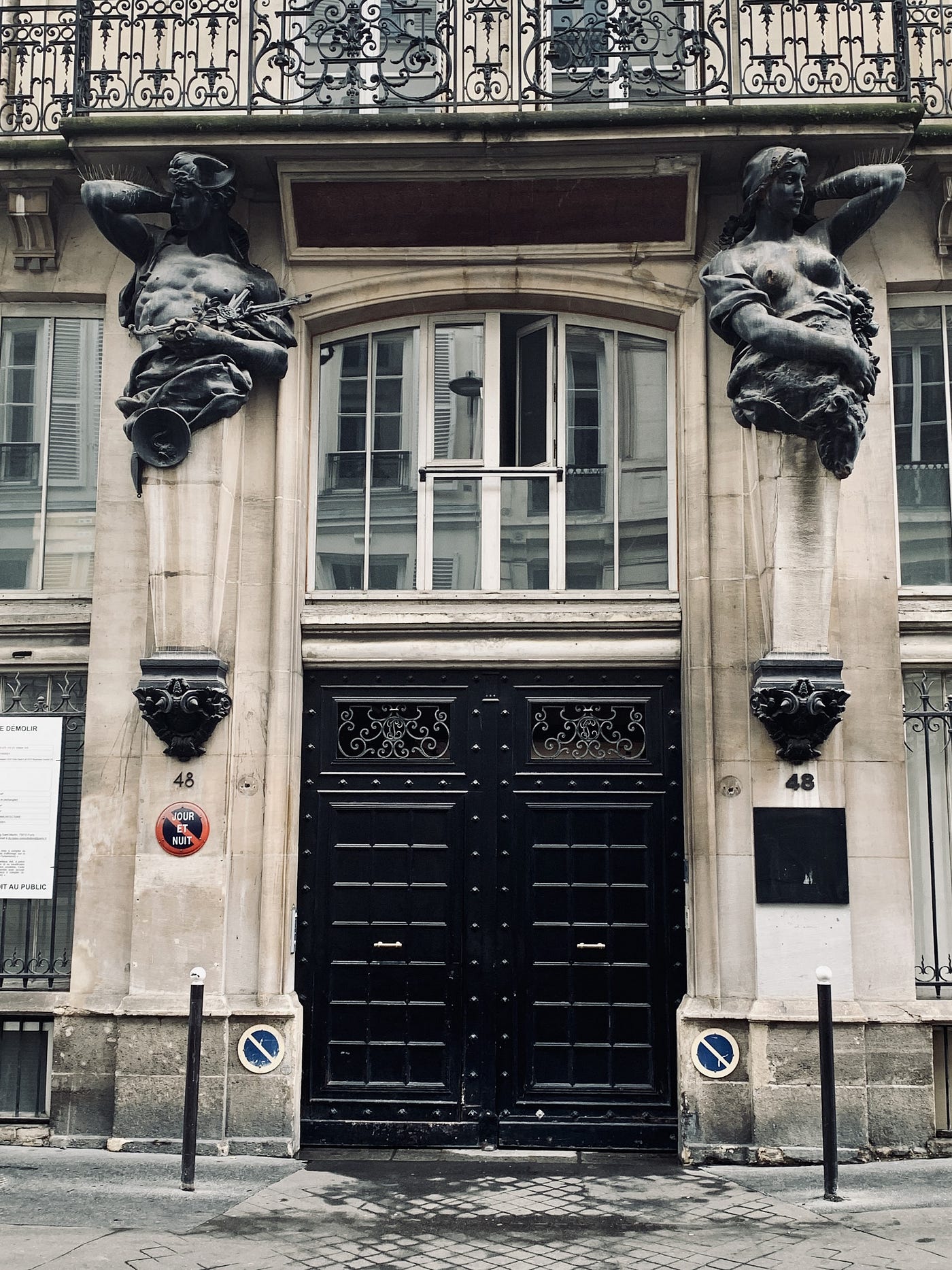 Old Paris Building Facades