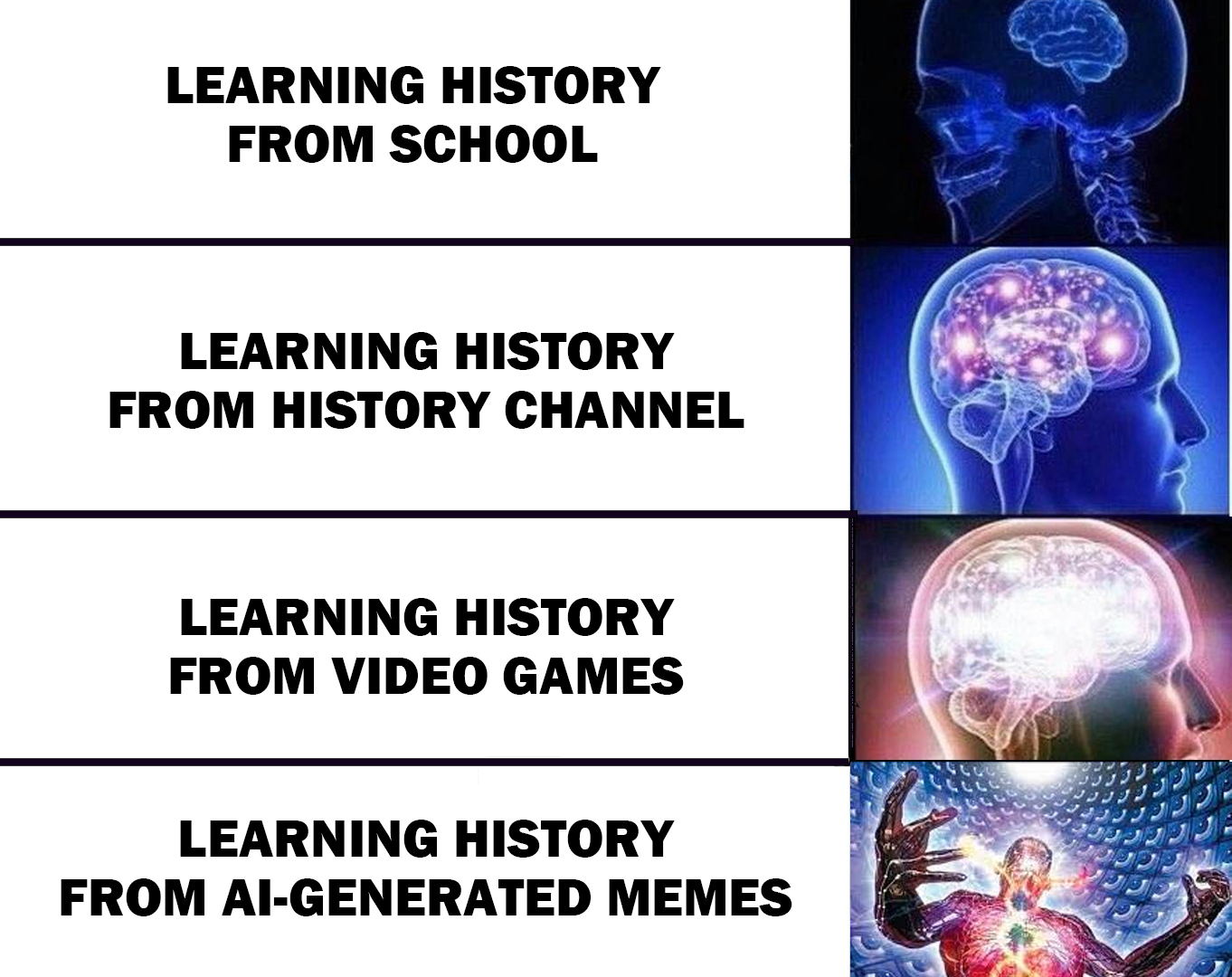 History Channel Meme Science