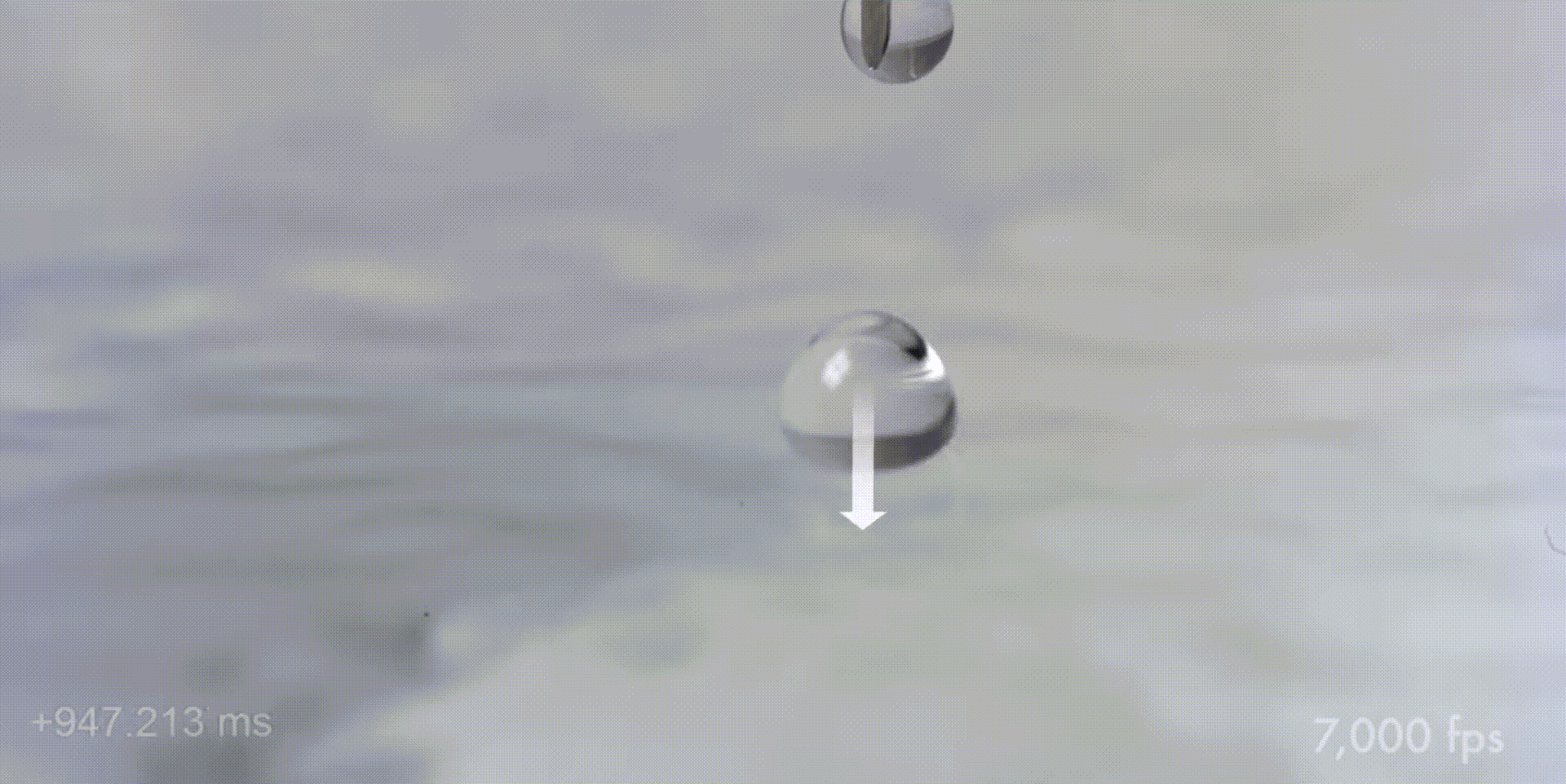 Water Drop Falling Gif