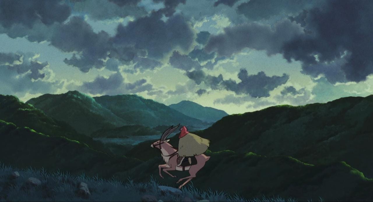 Principessa Mononoke Scena Forestale Princess Mononoke | Multi Audio
