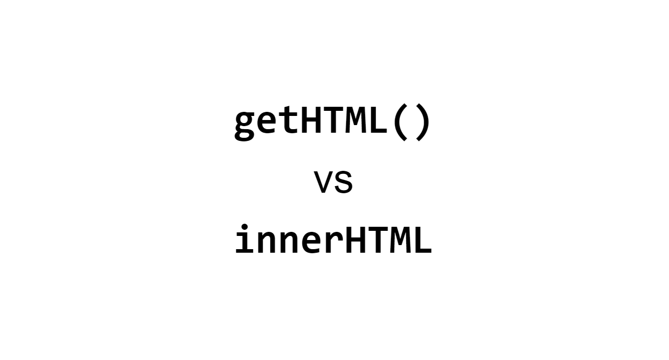 Innerhtml