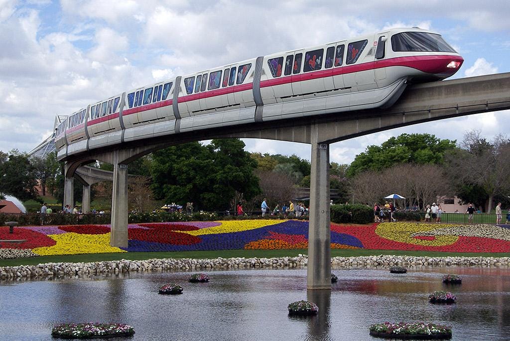 Disney World Monorail Crash